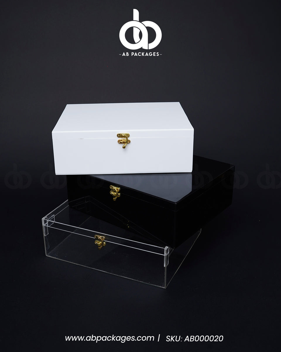 Refinement Trio Acrylic Box – AB PACKAGES