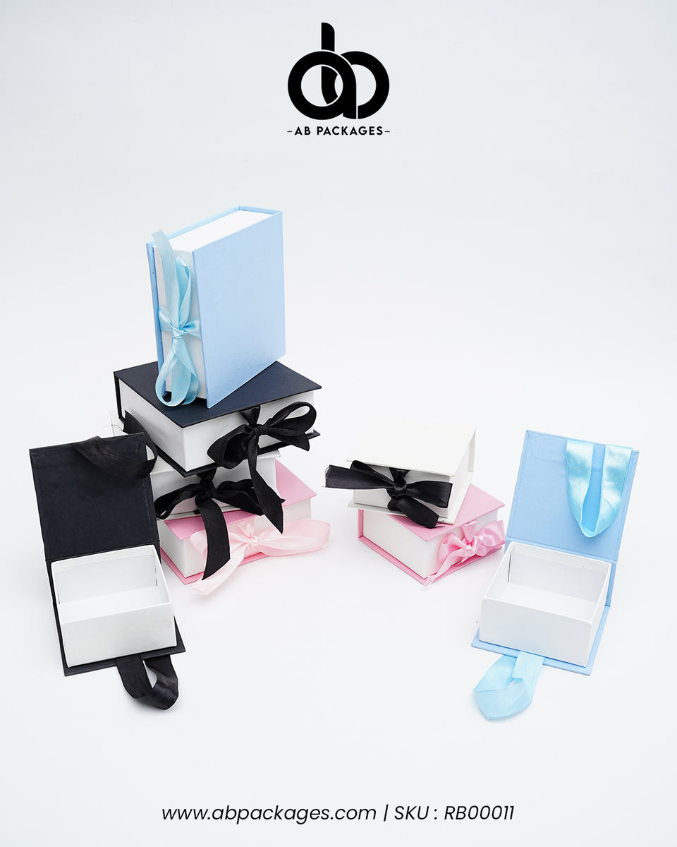 Signature Book Style Rigid Gift Box – AB PACKAGES