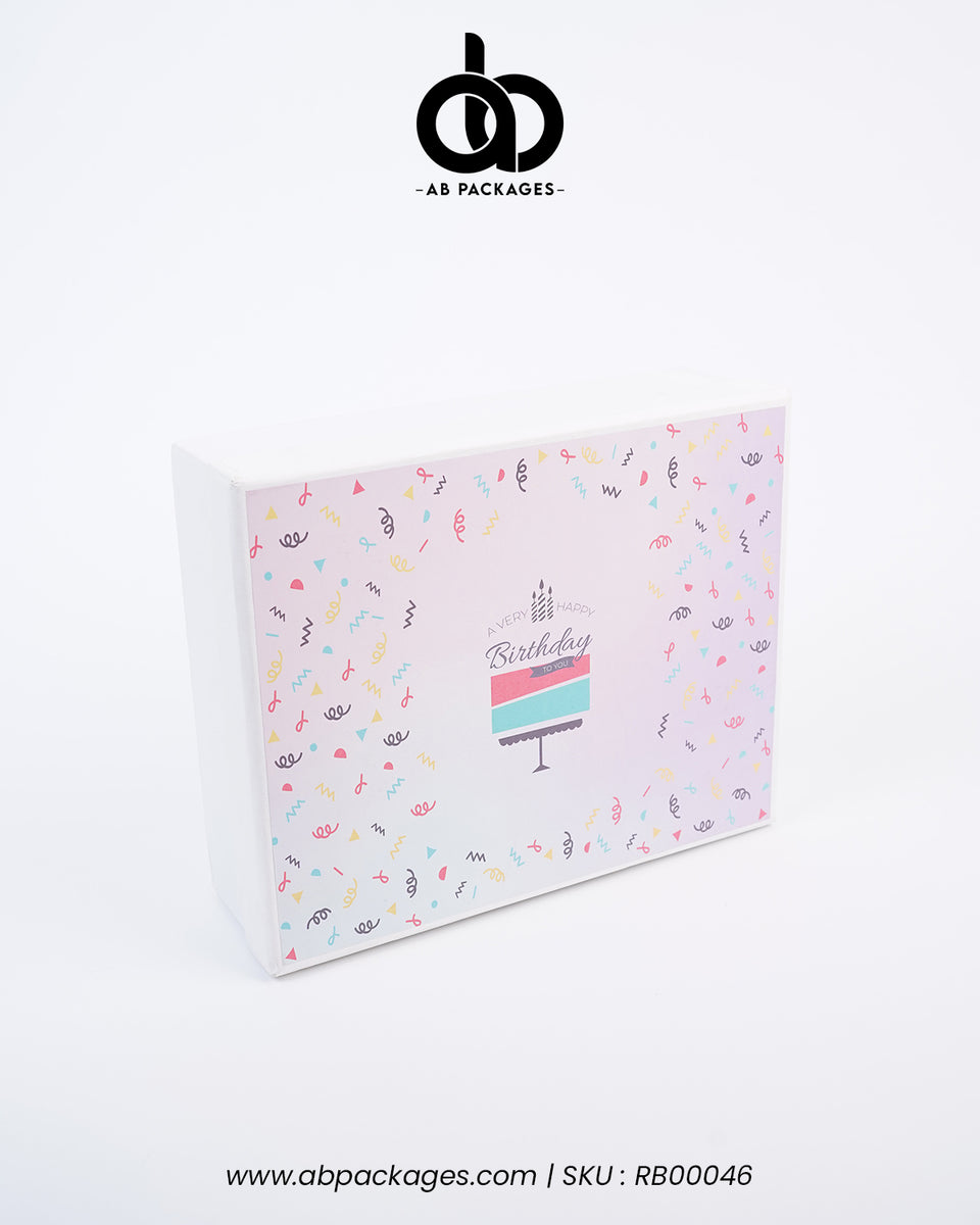 Birthday Delight Rigid Box – AB PACKAGES