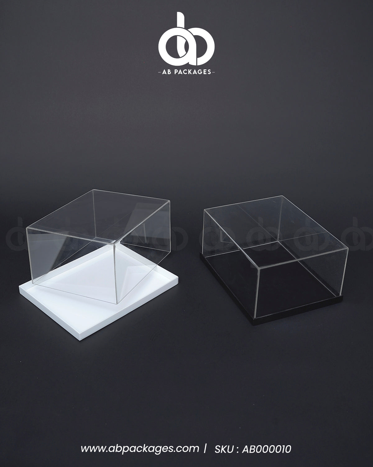 Clear Acrylic Reactangle Box – AB PACKAGES