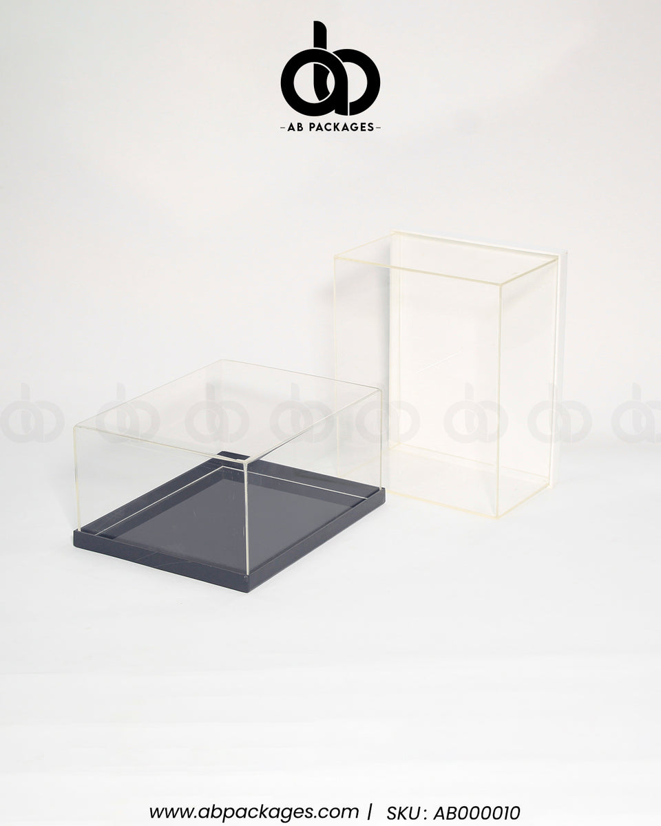 Clear Acrylic Reactangle Box – AB PACKAGES