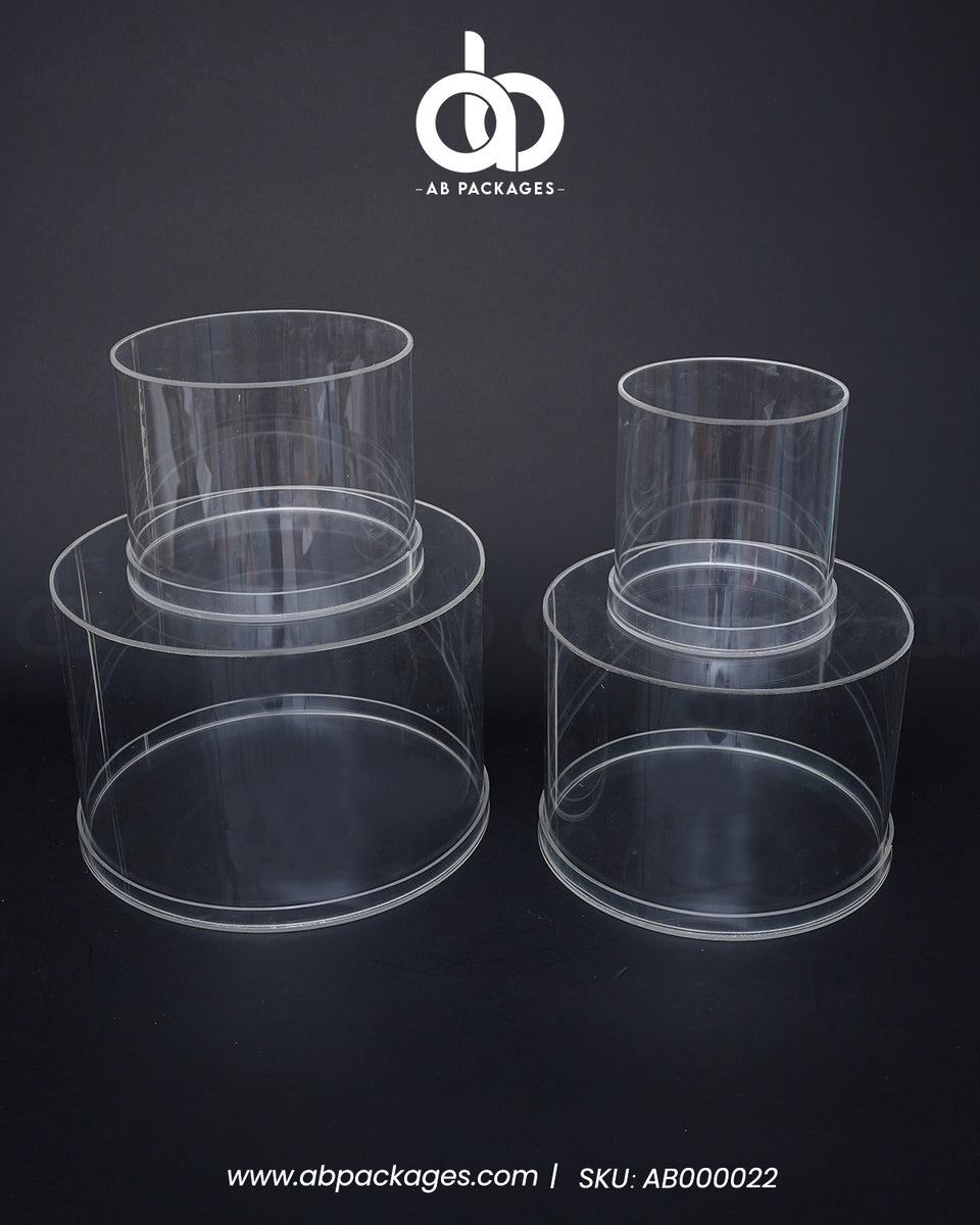 Acrylic Round Box – AB PACKAGES