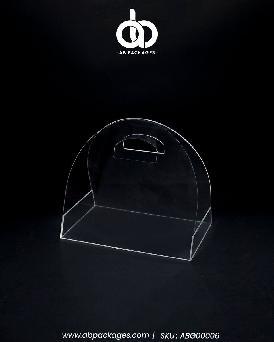 Clear Carry Acrylic Bag – AB PACKAGES