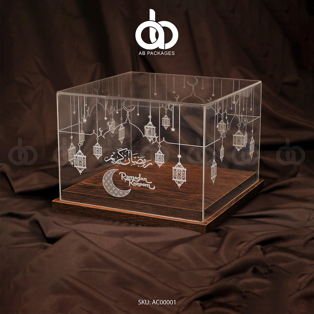 Customized Ramadan Mubarak Engraved Gift Box – AB PACKAGES