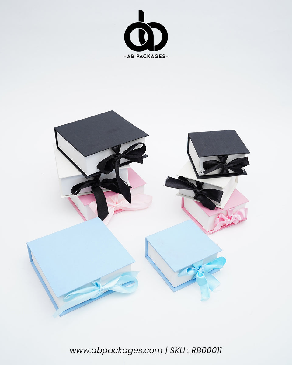 Signature Book Style Rigid Gift Box – AB PACKAGES