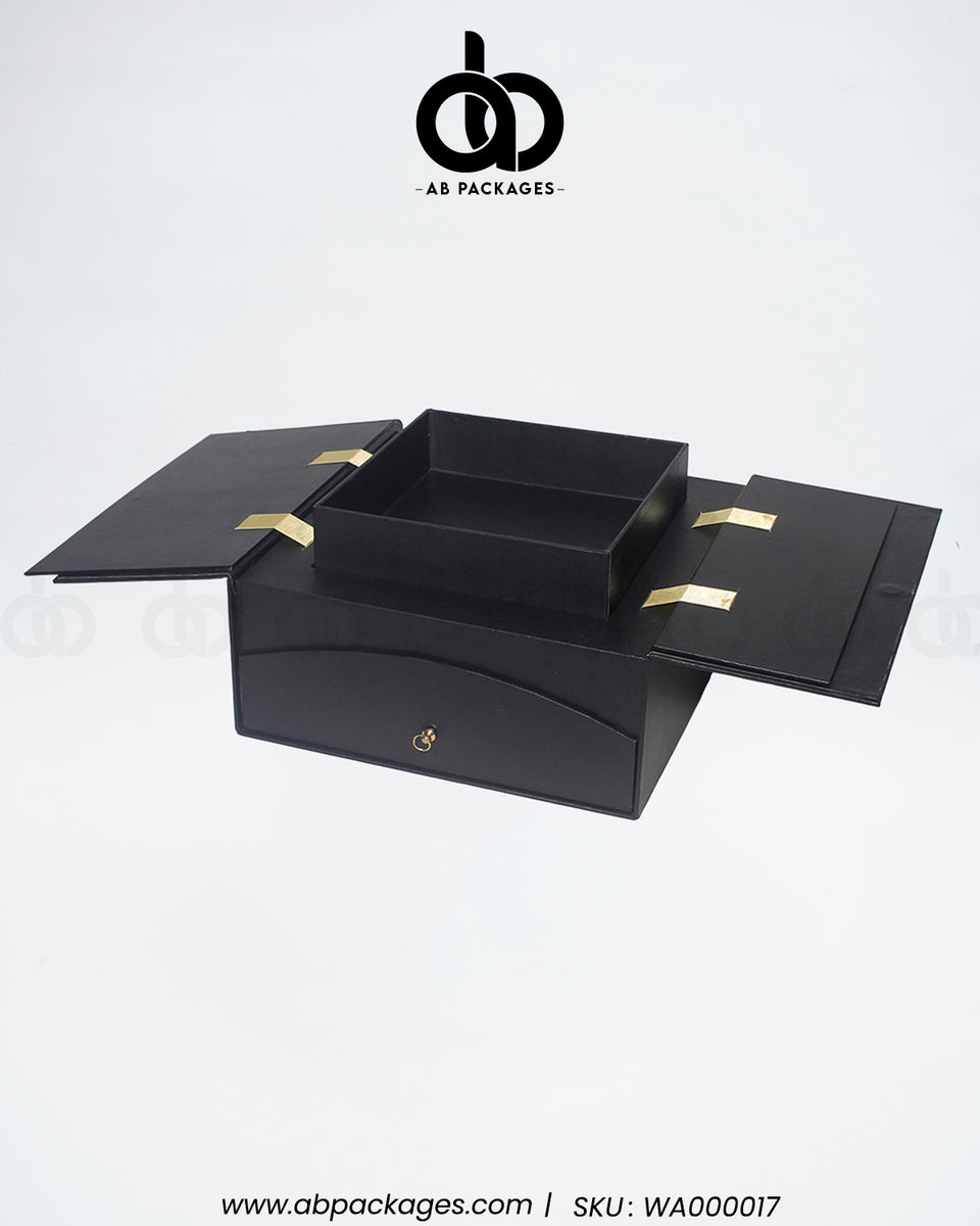 Pull-up Square with Drawer Box – AB PACKAGES